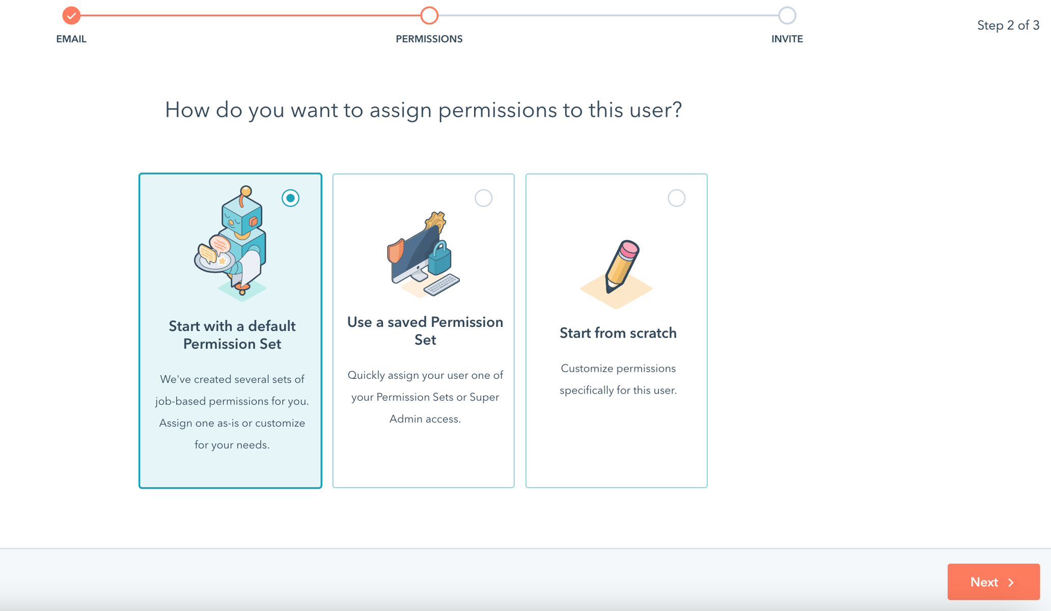 How do I manage user permissions in HubSpot?